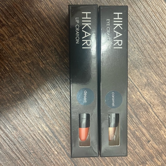 Makeup | 2x Hikari Lip Crayons One Is Caramel And One Is Desert | Poshmark